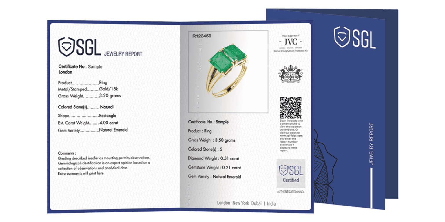Jewellery Report | Evaluation, Certification & Grading