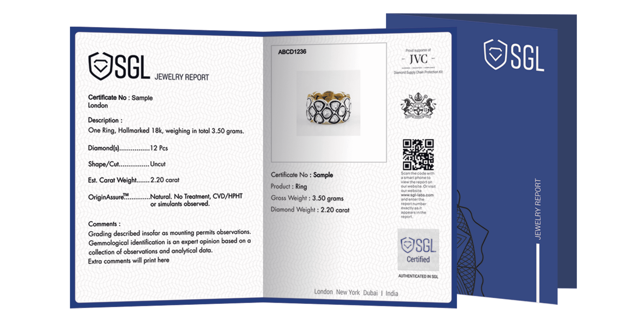 Jewellery Report | Evaluation, Certification & Grading